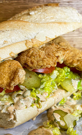 Crappie Po’boy with Cajun Remoulade - The National Wild Turkey Federation