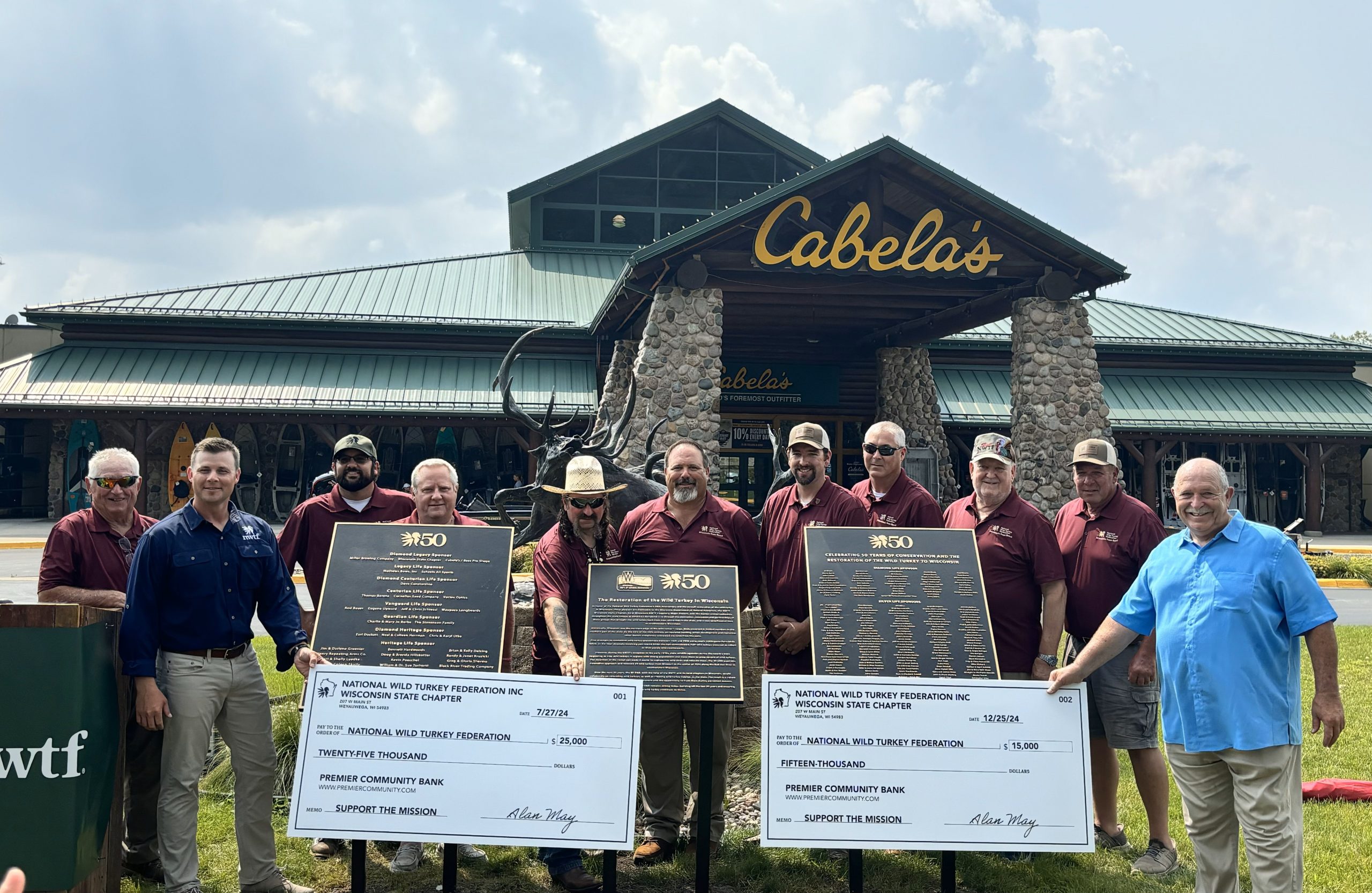 Wisconsin Dedication Event Raises over $1 Million for NWTF Mission - The National Wild Turkey ...