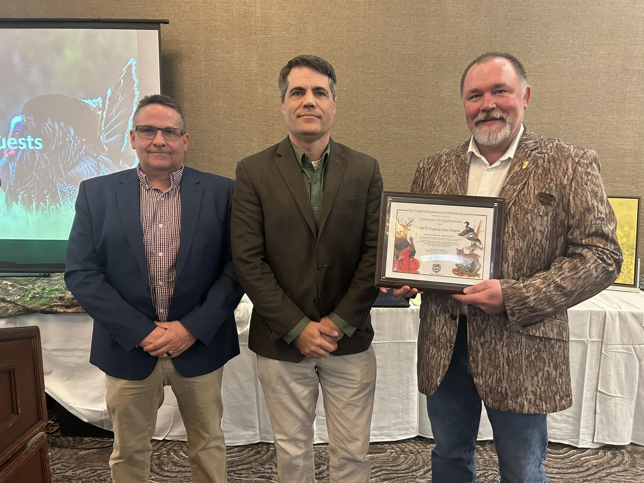 Virginia NWTF Recognized by DWR for Conservation Success - The National ...
