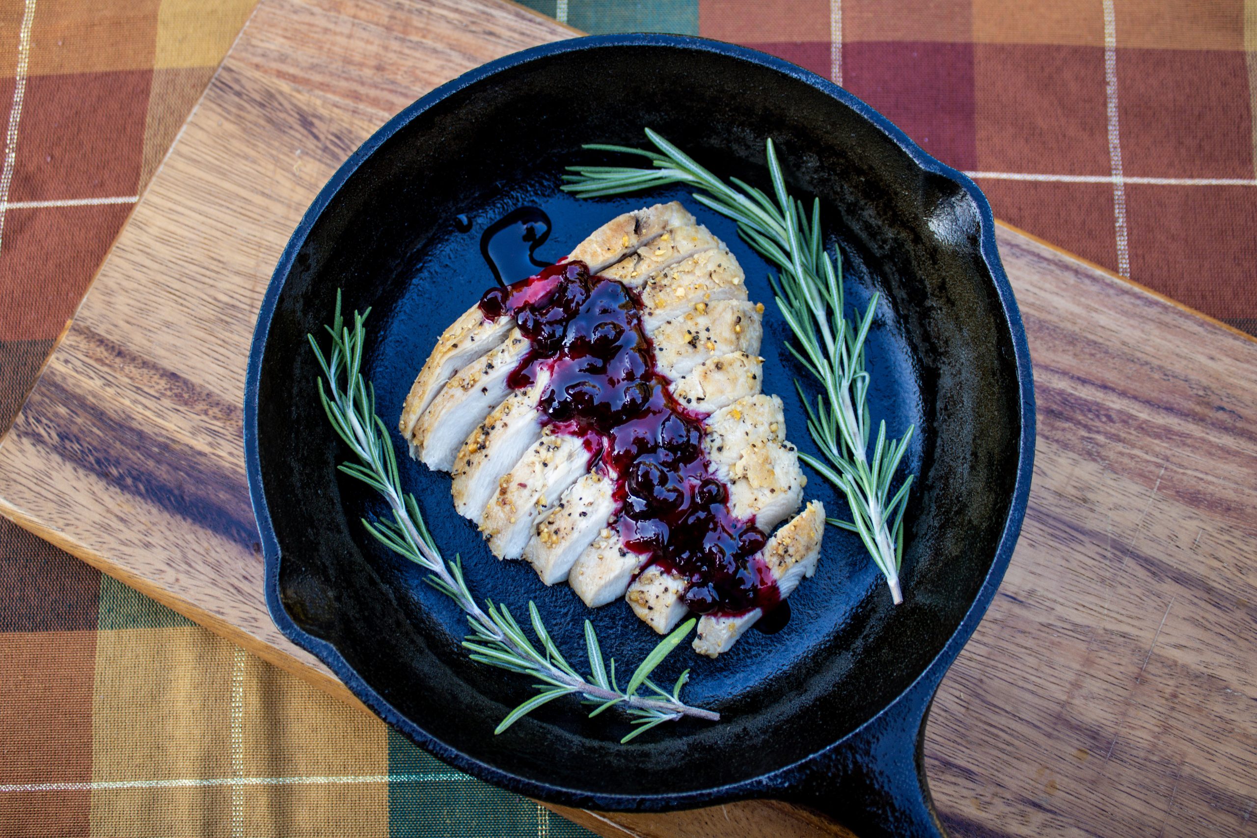 Roasted Wild Turkey with Huckleberry Compote - The National Wild Turkey ...